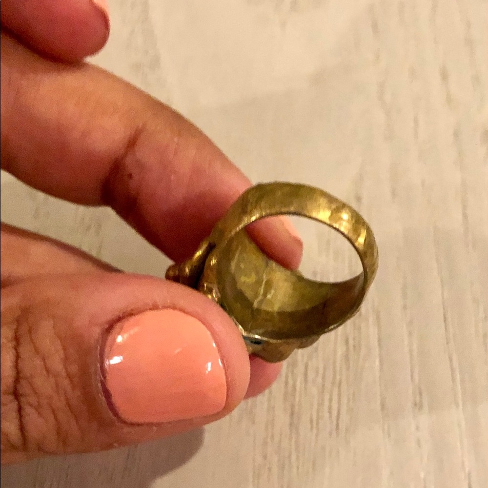 Bronze Mexican Ring - Gem